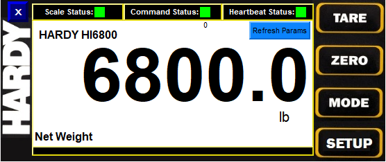 HI6800 Weight Controller | Hardy Process Solutions